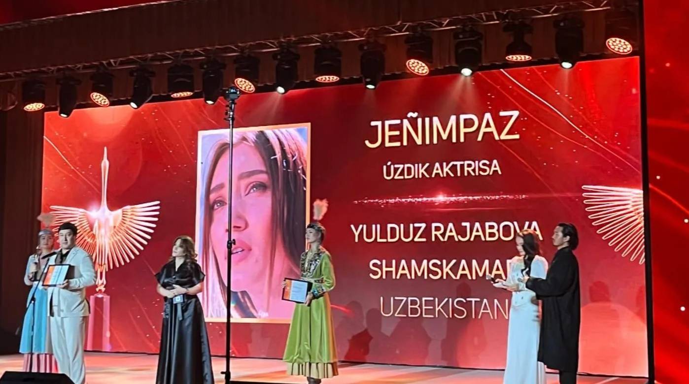 Uzbek actress Yulduz Radjabova became the best in the nomination of the Aktau International Film ...