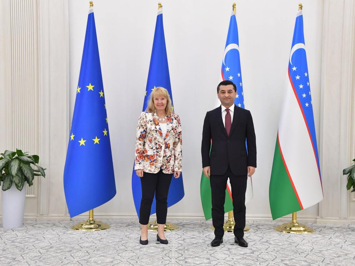 TIV rahbari Yevropa Ittifoqining Markaziy Osiyo boʻyicha maxsus vakili ...