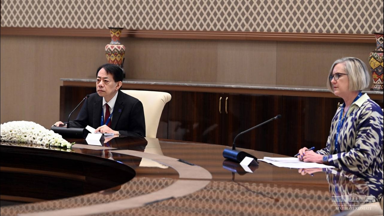 O‘zbekiston Prezidenti va OTB rahbari strategik sheriklikni ...