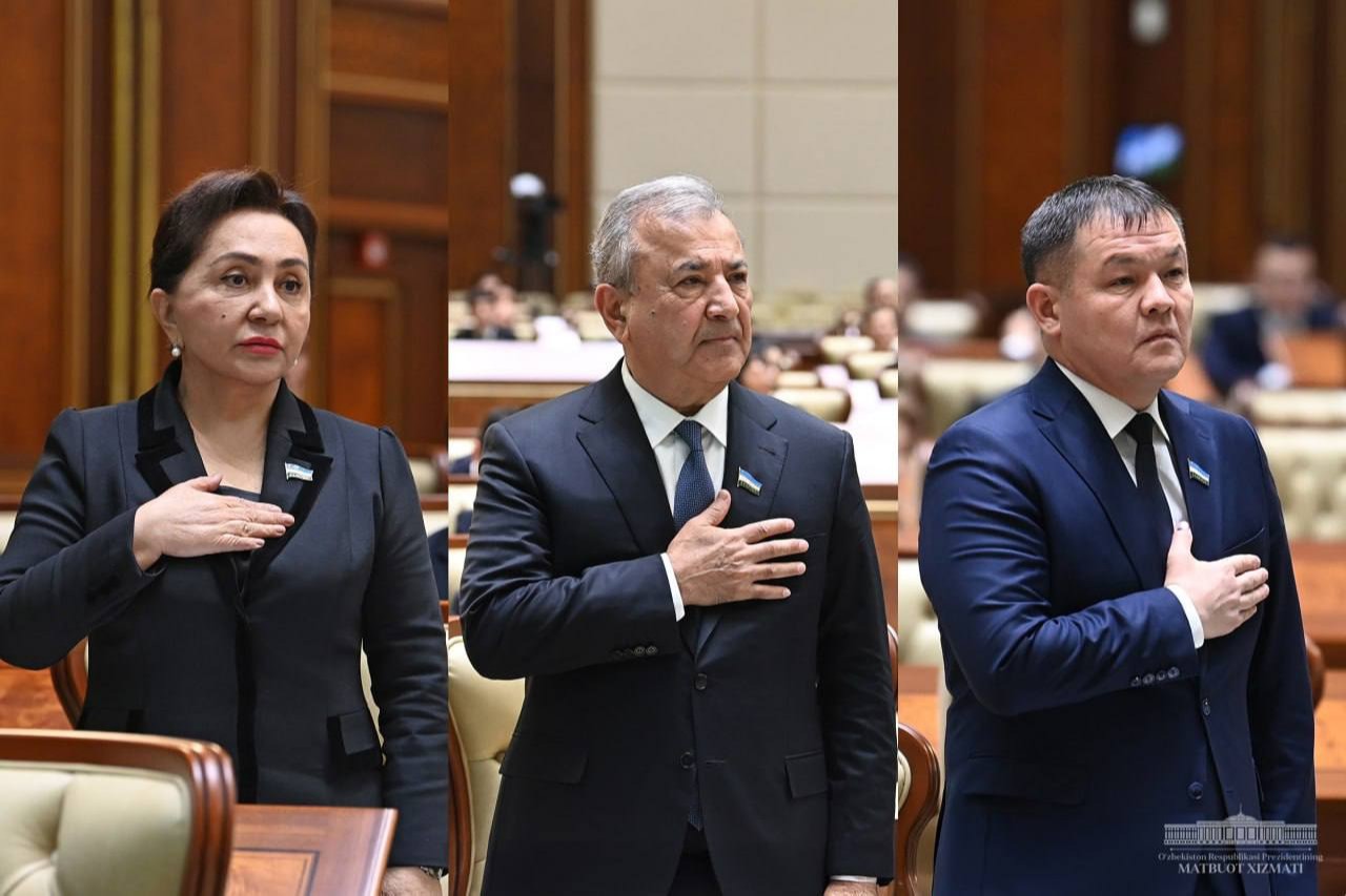 Senat Raisi va uning oʻrinbosarlarini saylash toʻgʻrisidagi tashkiliy ...