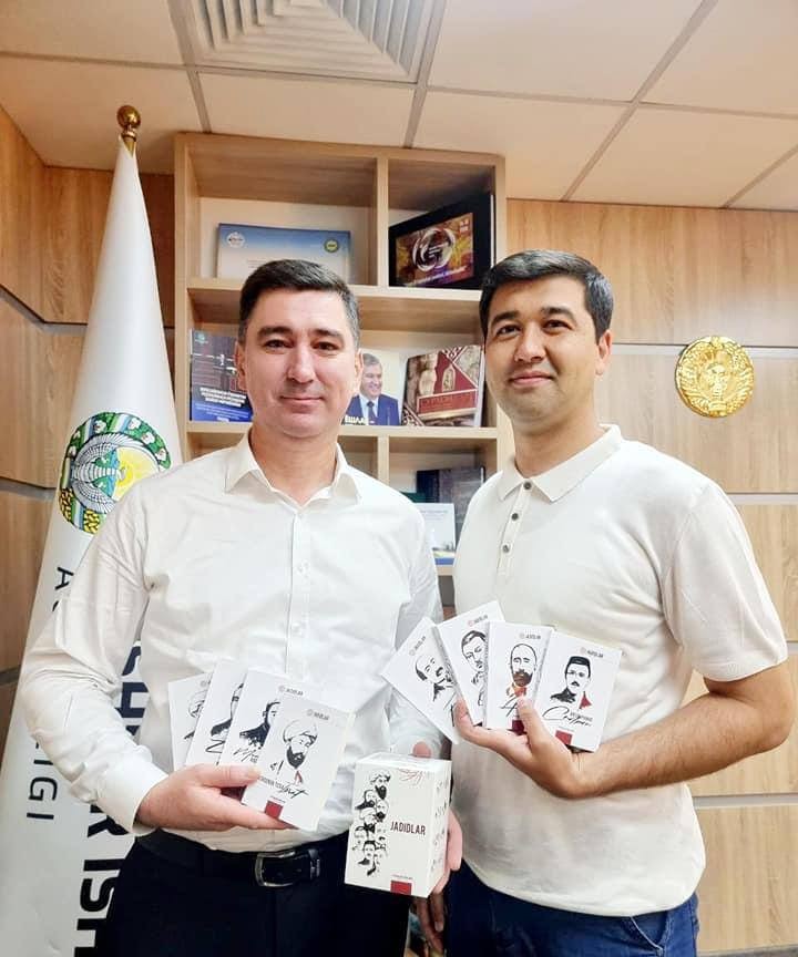 “Jadidlar” rukni ostida kitoblar to‘plami nashr etildi