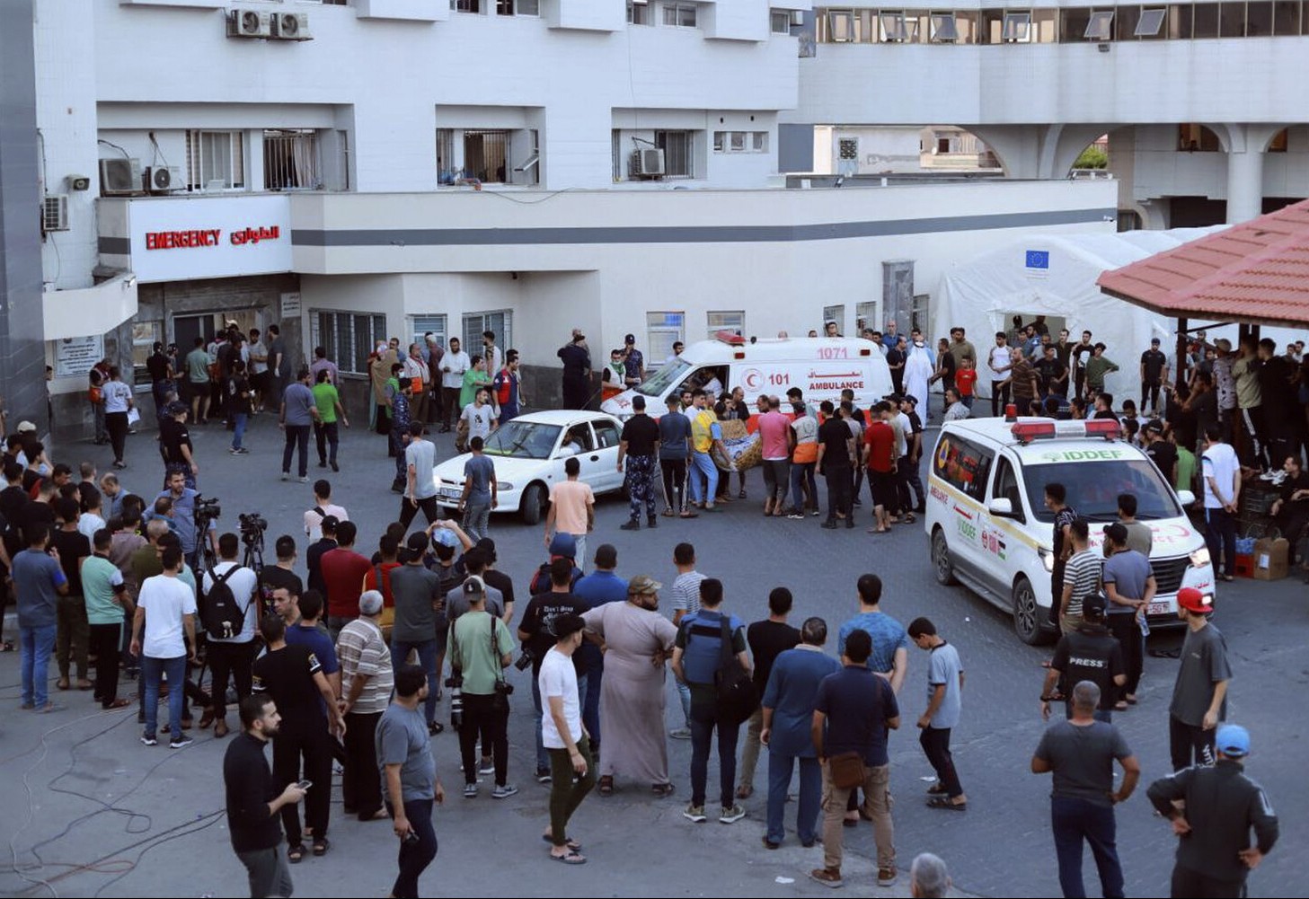 Qizil Yarim Oy jamiyati G'azoda kamida 364 shifokor halok bo'lganini ma ...