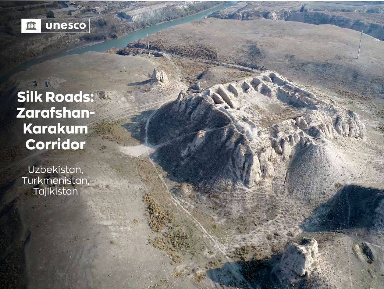 The Zarafshan-Karakum corridor of the Great Silk Road has been included ...