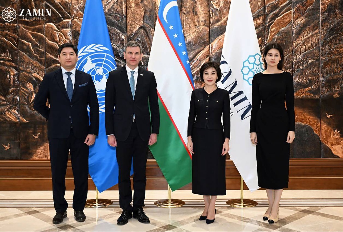 Ziroat Mirziyoyeva met with Viorel Gutu, FAO Regional Representative ...