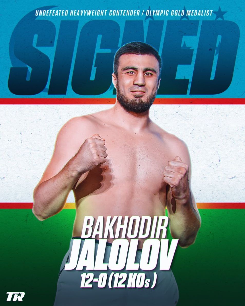 Баҳодир Жалолов Top Rank промоутерлик компанияси билан шартнома имзолади