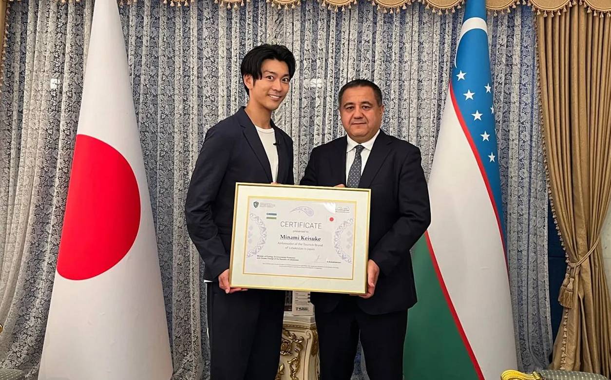 Famous Japanese actor and presenter Keisuke Minami has been appointed ...