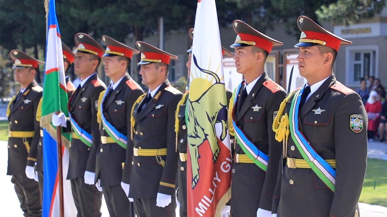 Harbiy maktablarda bitiruv marosimi boʻlib oʻtyapti