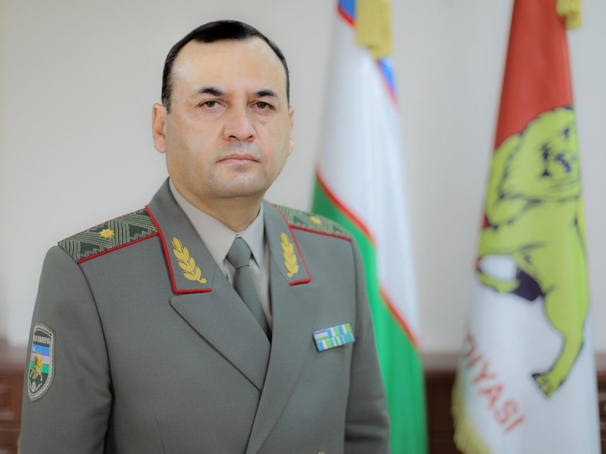 O'zbekiston Respublikasi Milliy gvardiya qo'mondoni mamlakatimiz ...