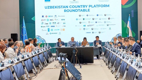 The second round table of the Uzbekistan Country Platform was held with ...