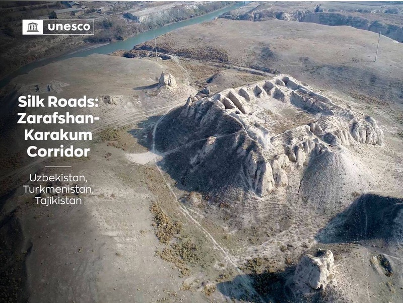The Zarafshan-Karakum corridor of the Great Silk Road has been included ...
